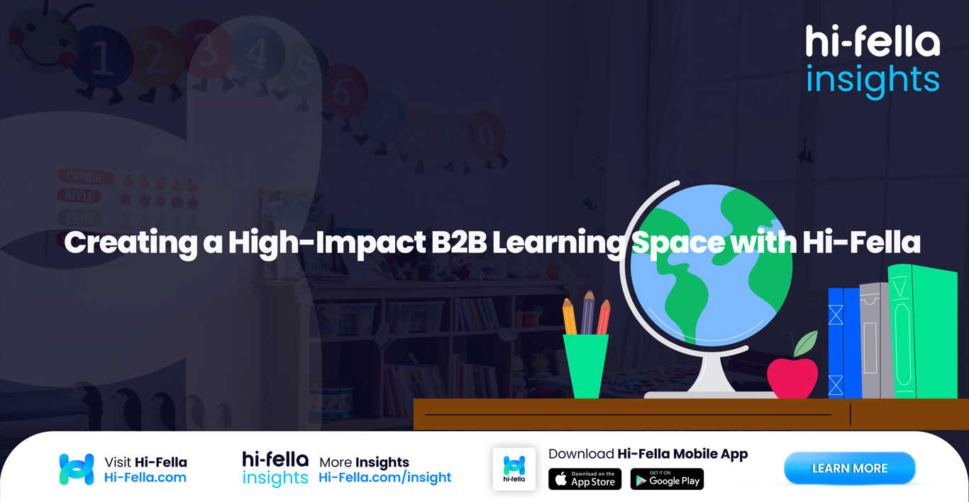 Creating a High-Impact B2B Learning Space with Hi-Fella - Hi-Fella Insights