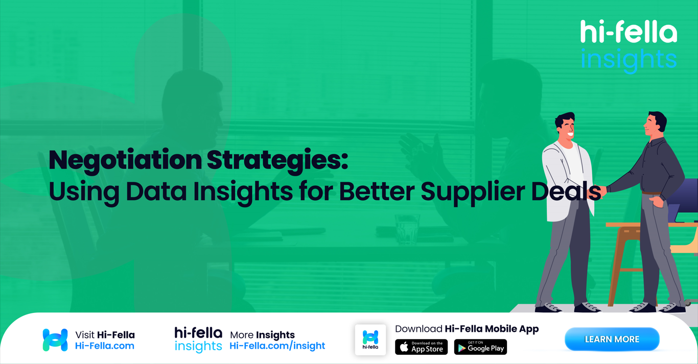 Negotiation Strategies: Data Insights for Supplier Deals